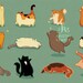 Fat Cats 11x17 Poster Print - Etsy