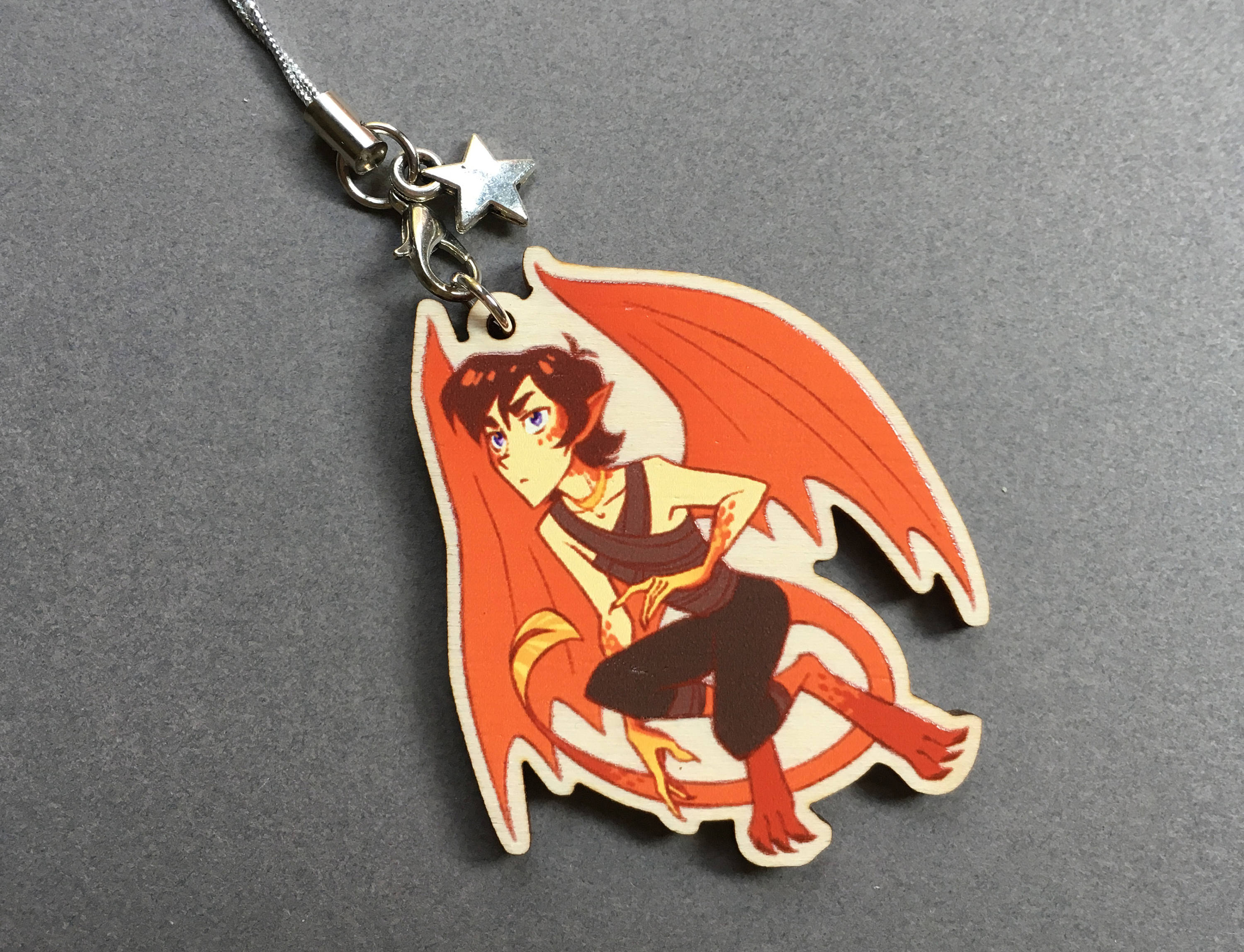Dragon Keith Magical Paladins 2 Wooden Charms - Etsy UK