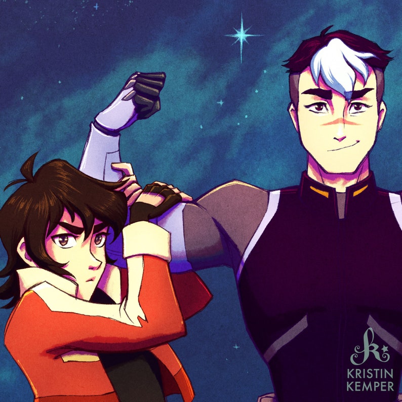 SPACEBOYS 11x17 Poster Print Voltron Legendary - Etsy