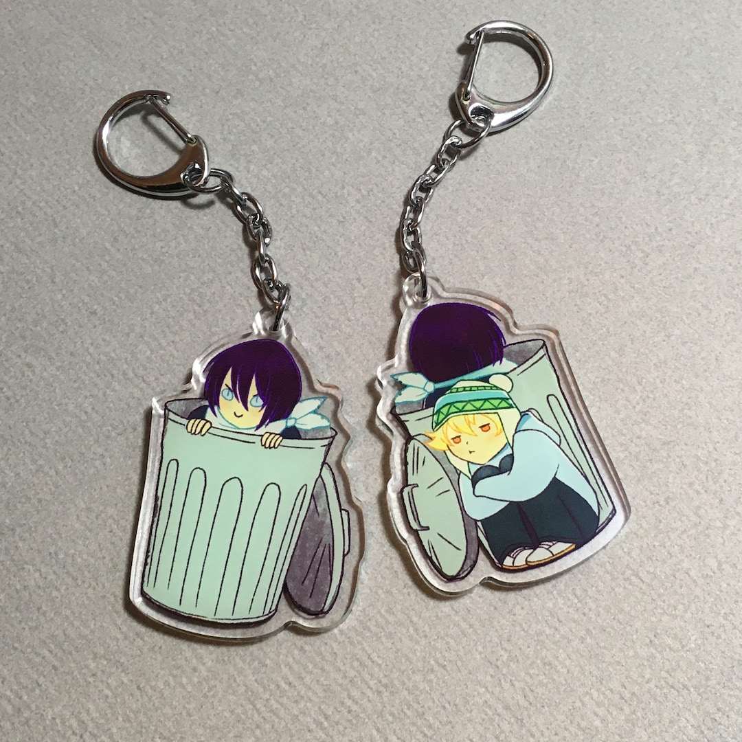 Noragami Trashboy Yato & Yukine 2" Double-sided Acrylic Keychain - Etsy