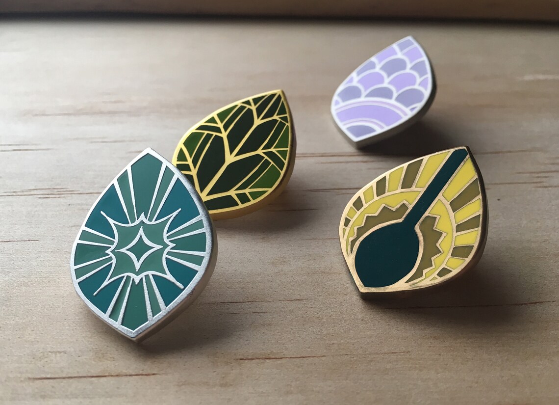 Sylvania Tree Witch Symbol Enamel Pin - Etsy