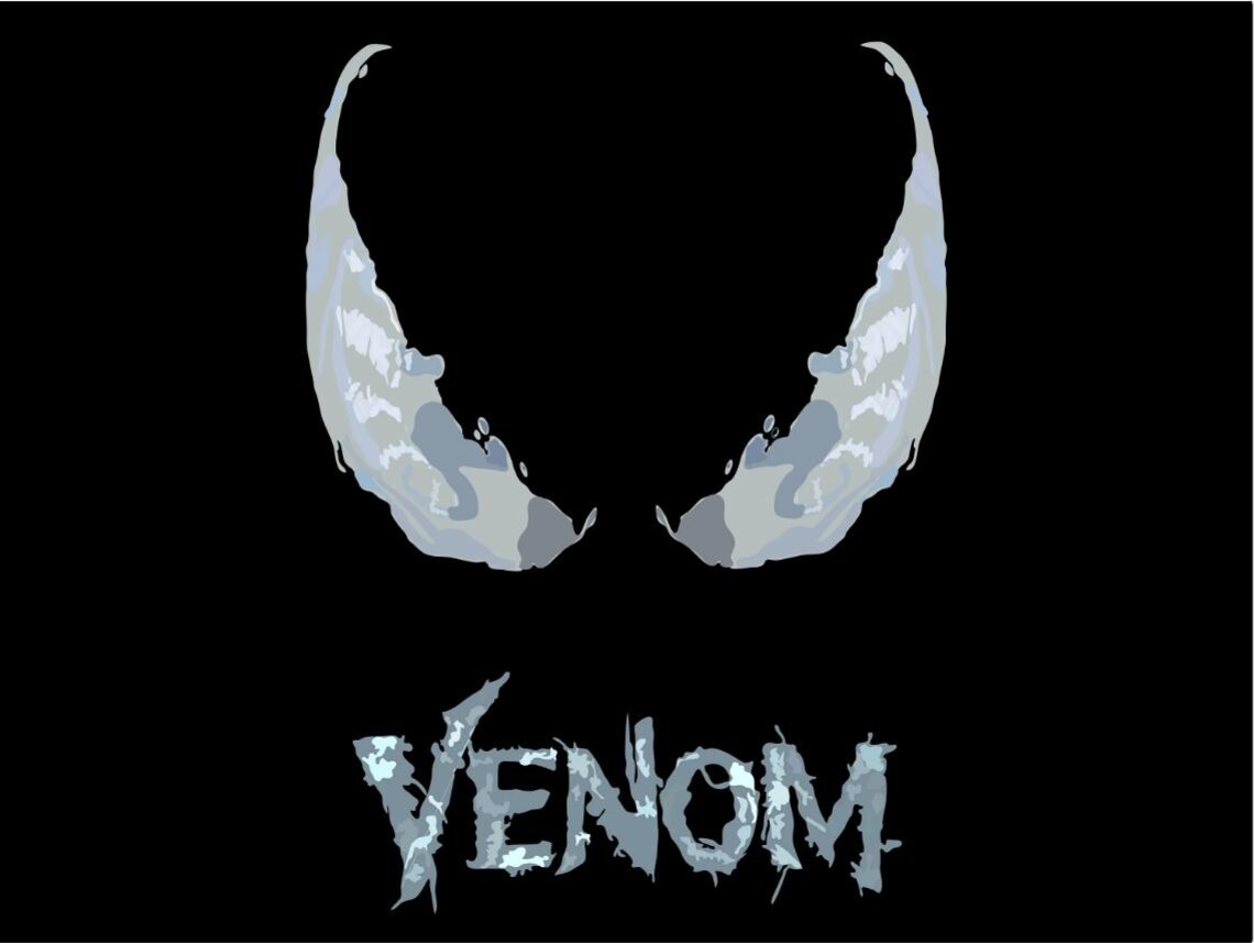 VENOM, Venom Svg, Venom Art, Venom SVG, Venom Art Svg on Black T-shirt ...