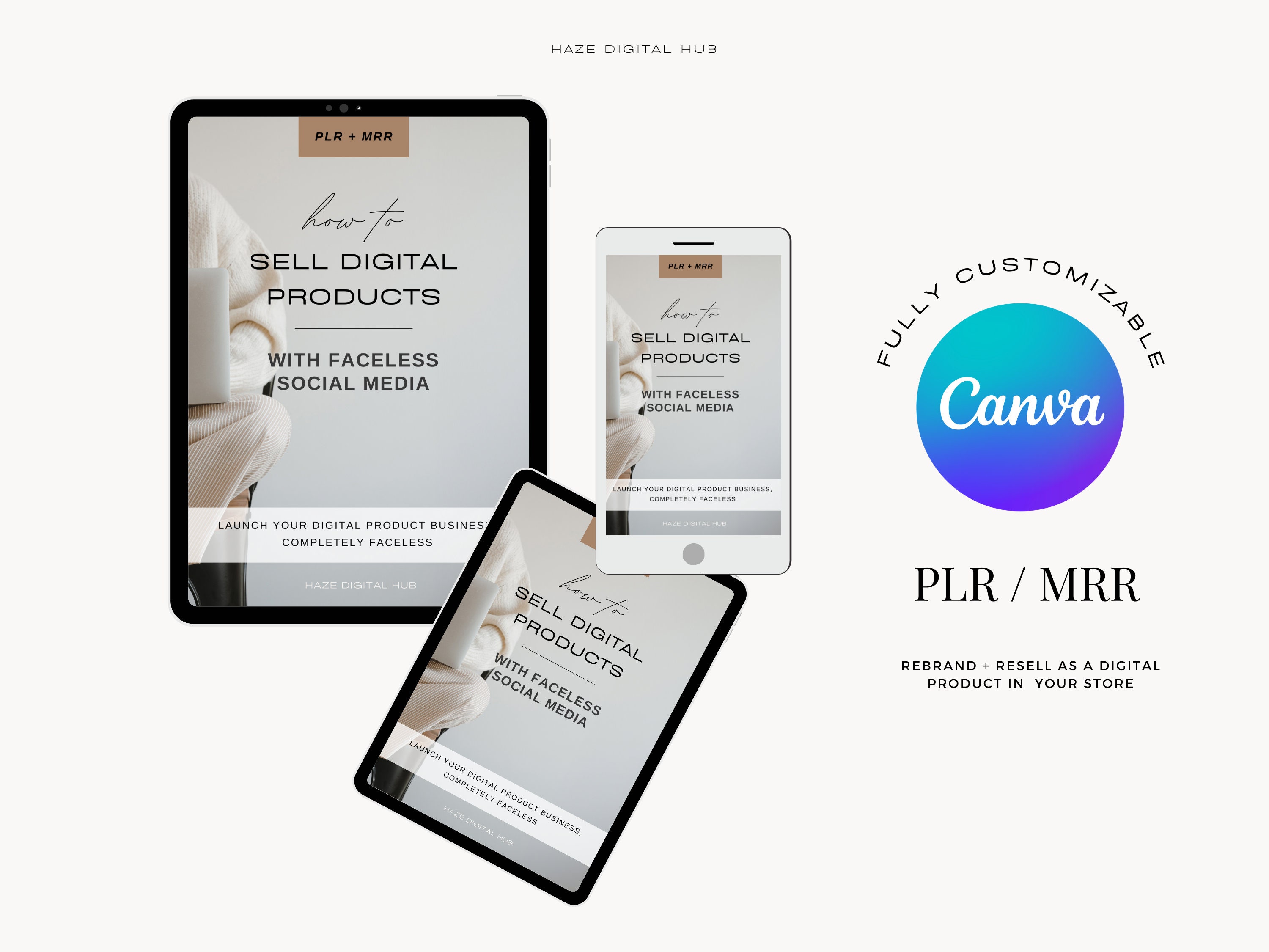 Faceless Digital Marketing Ebook, Instagram, Stan Store (MRR) - Etsy