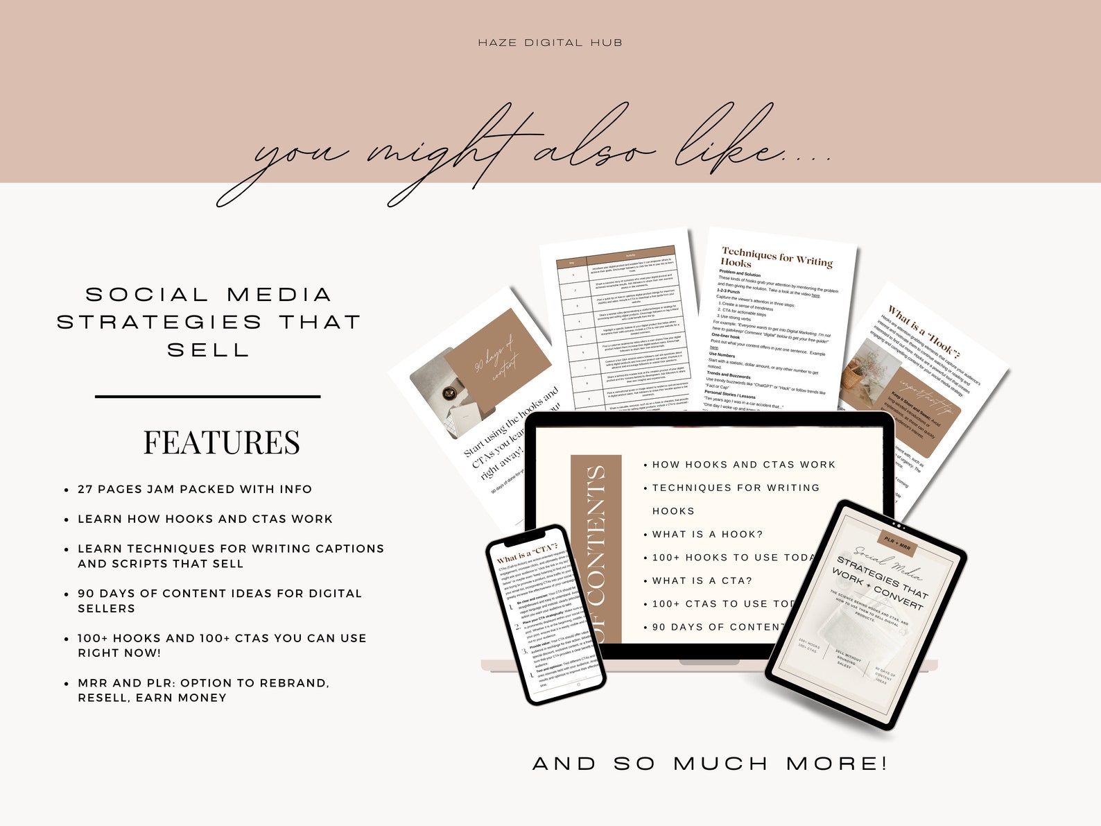 Faceless Digital Marketing Ebook, Instagram, Stan Store (MRR) - Etsy