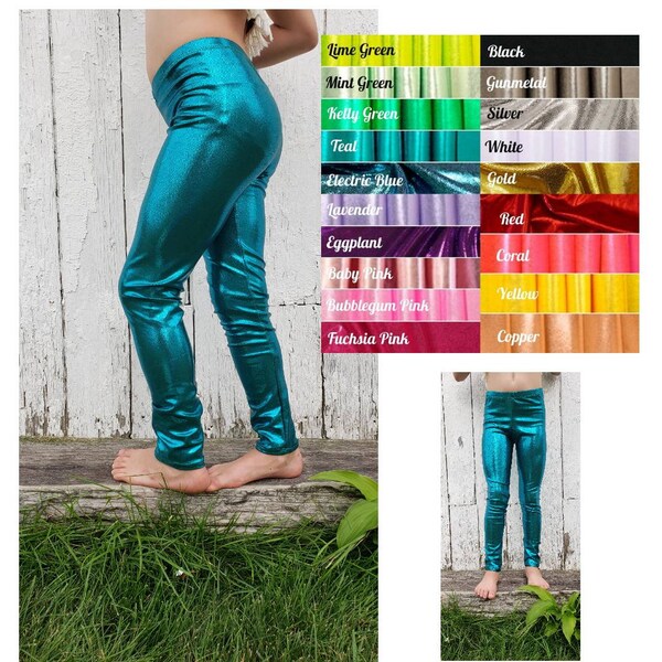 Shiny Leggings - Etsy