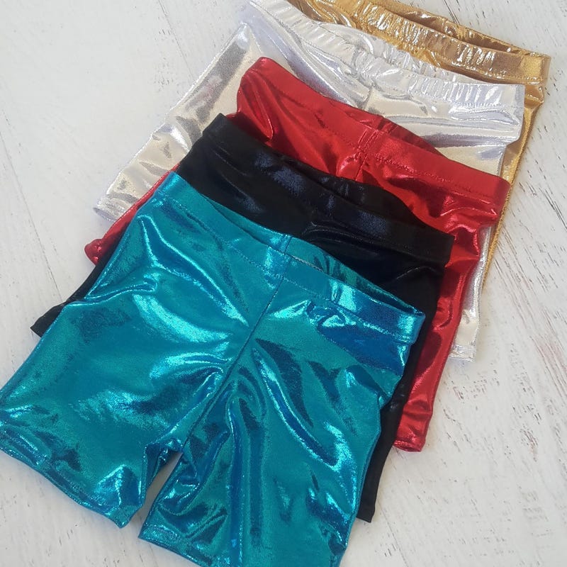 Shiny Short Shorts - Etsy