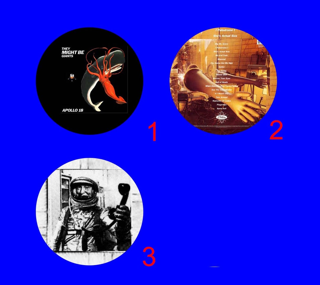 Apollo 18 Album Art Buttons or Magnets Three Design Choices - Etsy