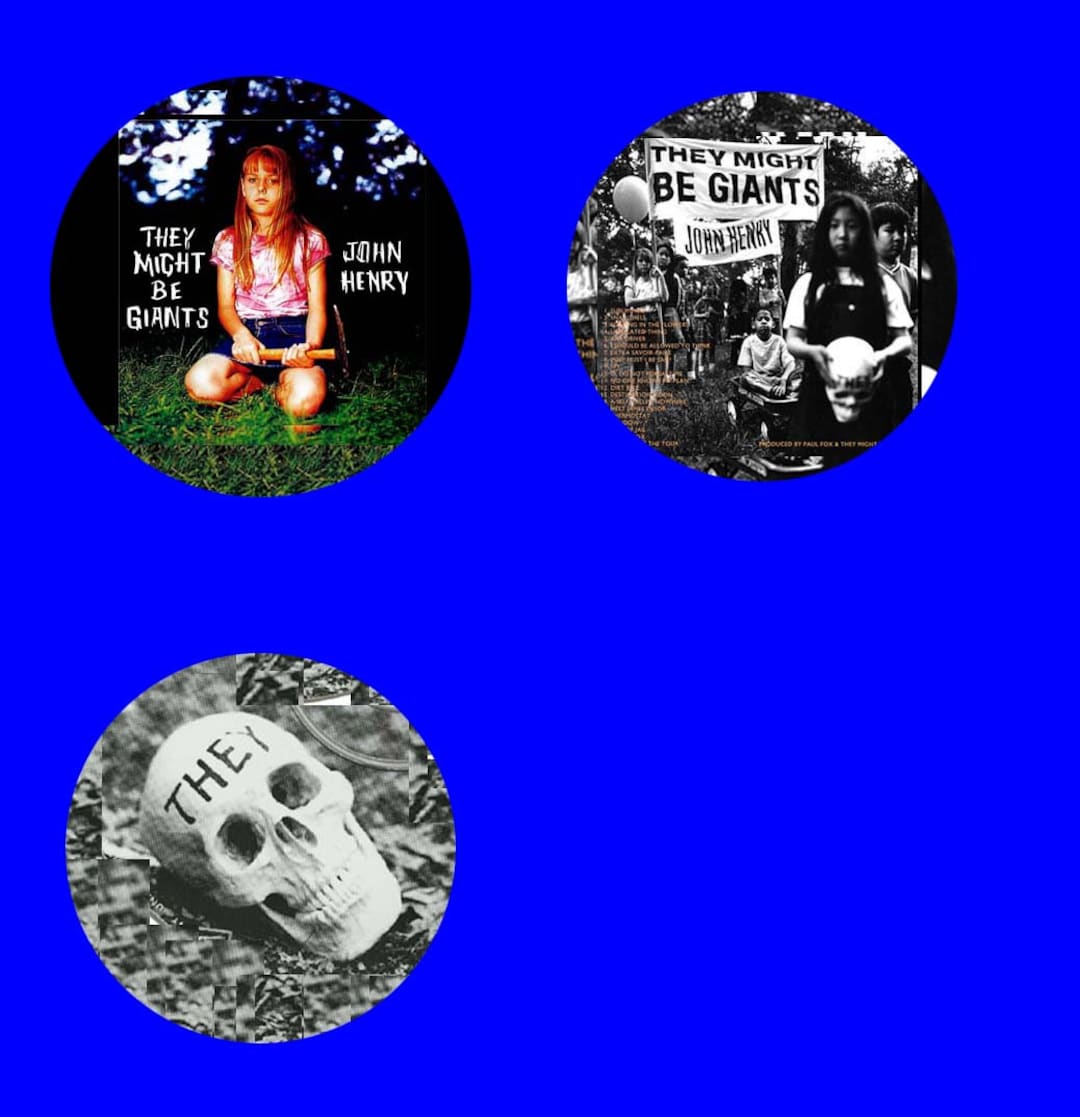 TMBG John Henry Album Art Button or Magnet Bundle - Etsy