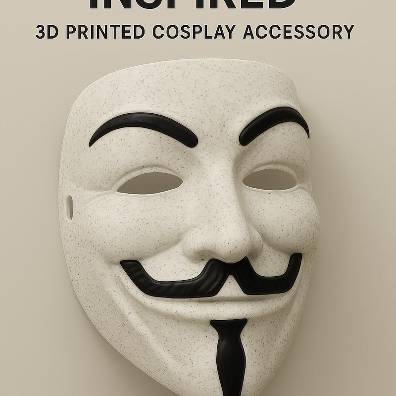 Guy Fawkes Mask - Etsy