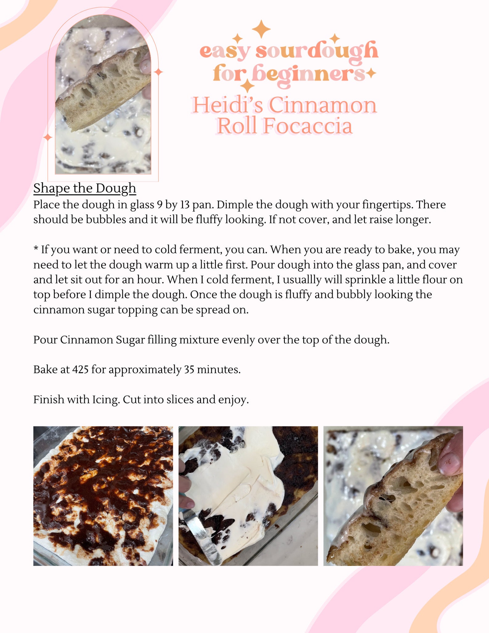Sourdough Baking Guide for Beginners: Recipes & Starter Directions (PDF ...