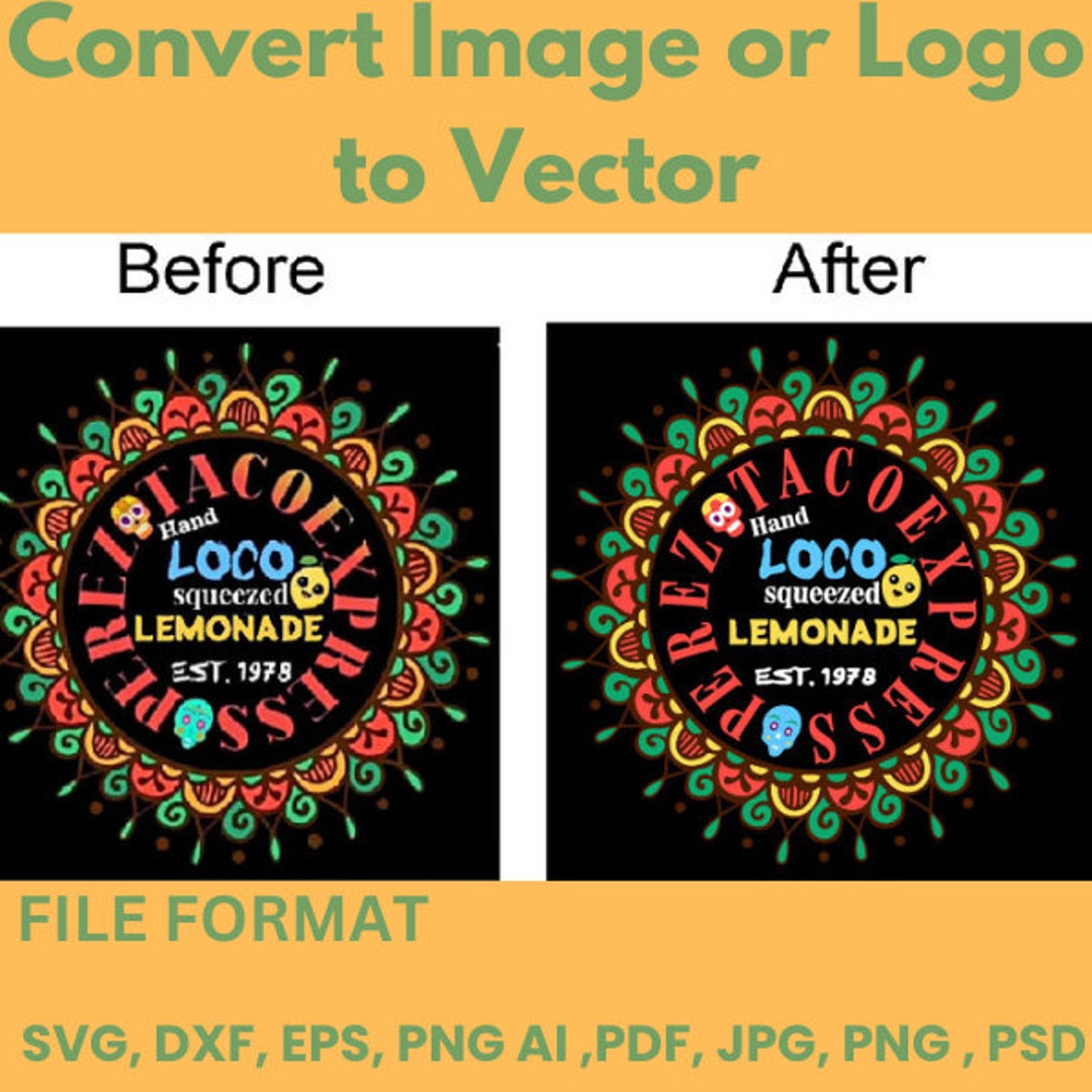 Image to Vector, Custom SVG, Logo Conversion, Raster to Vector, Images ...