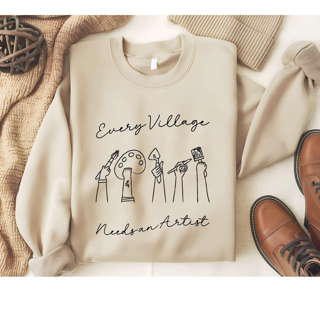 Artist Statement Shirt With Fun Graphic Unisex Sweatshirt With Quote ...