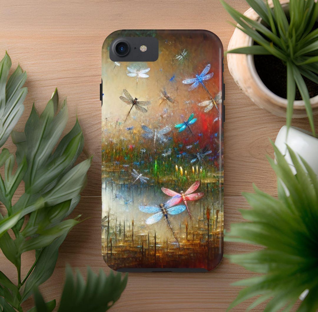 Dragonfly Lover Gift iPhone Samsung Tough Phone Case for Nature Lover ...