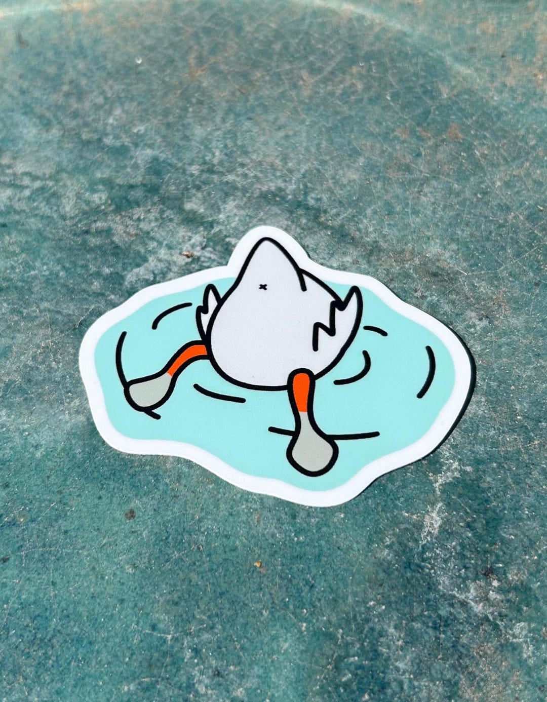 Goose Bum Vinyl Sticker - Etsy