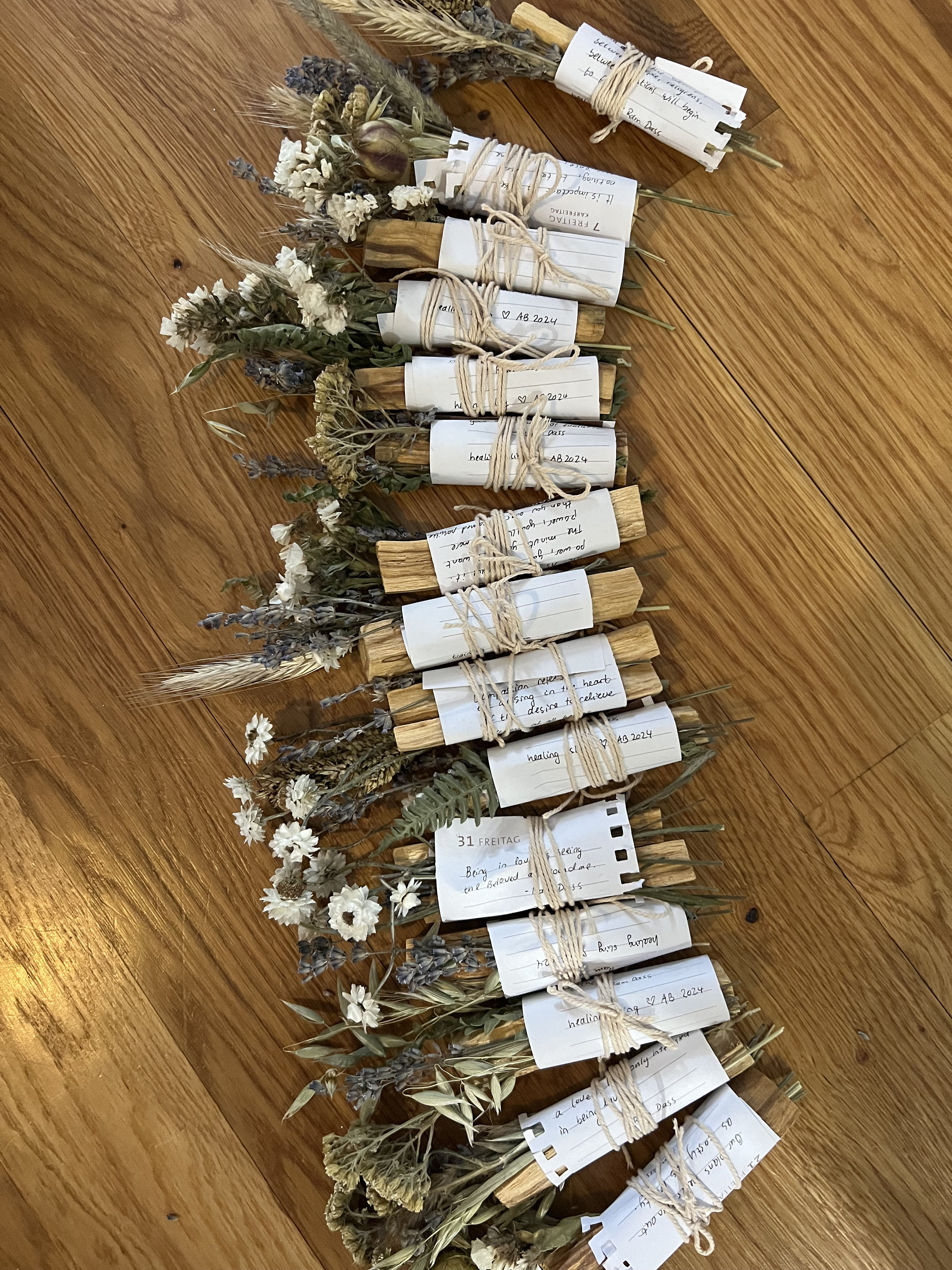 DIY Palo Santo Flowers Bundles - Etsy