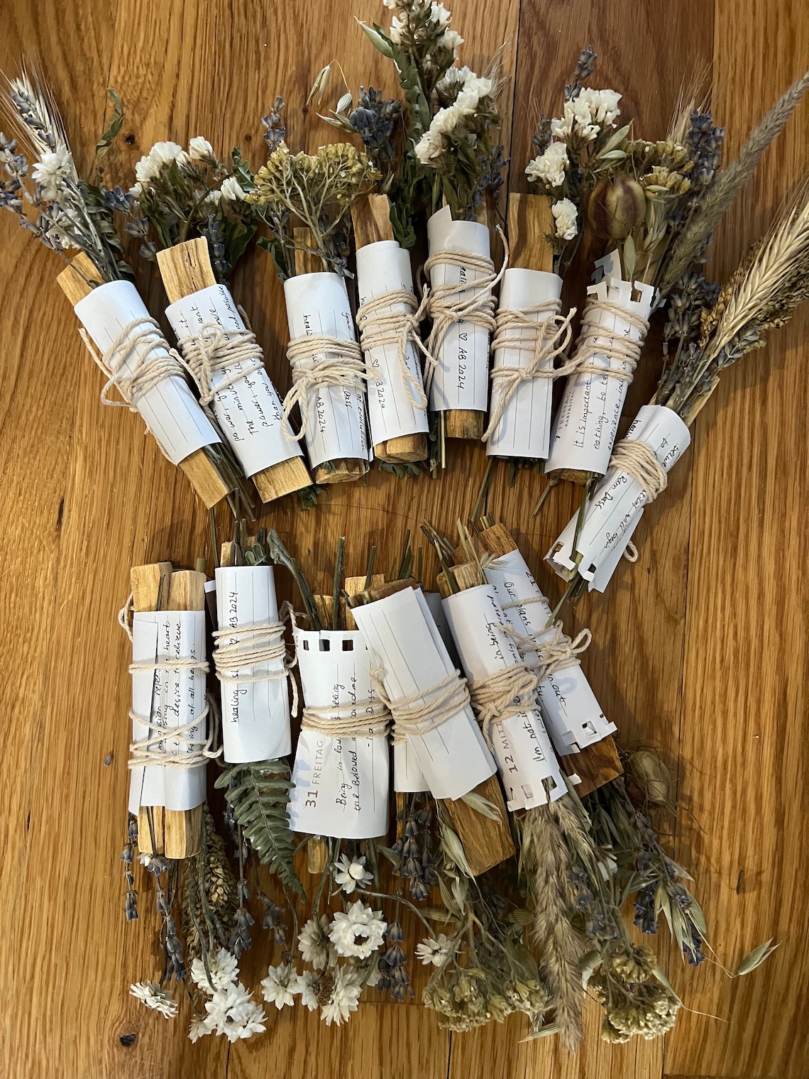 DIY Palo Santo Flowers Bundles - Etsy