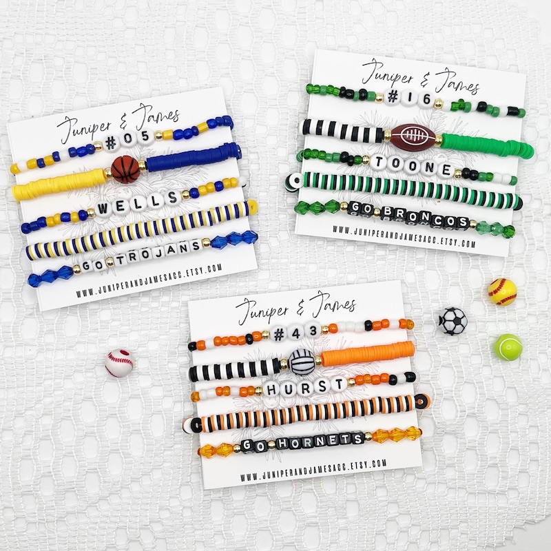 Nfl Team Color Beads - Etsy