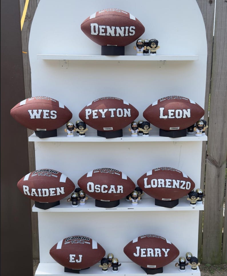 Personalized Football Gift: Custom Name, Size 6 or 9 - Etsy