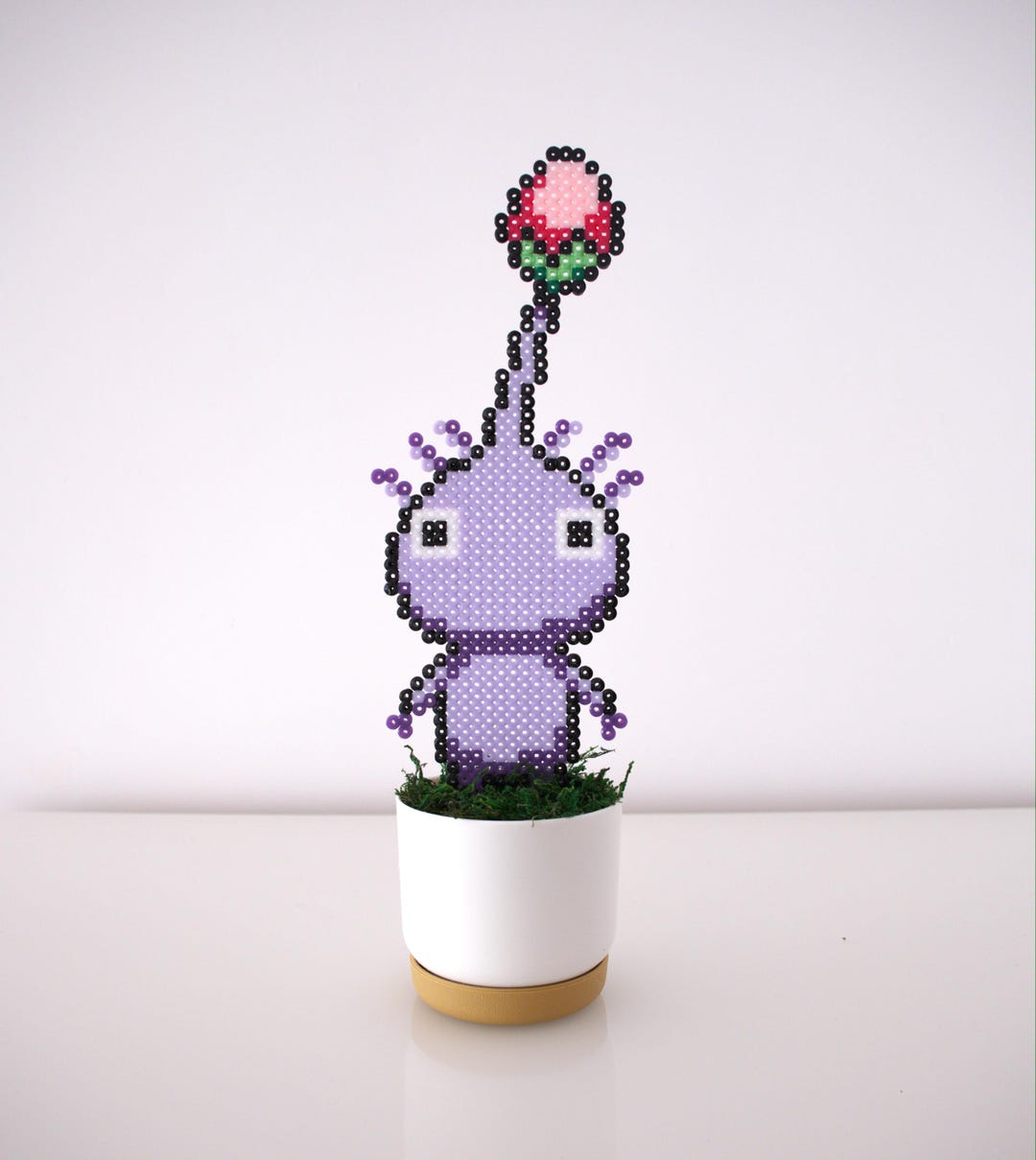 Pixel Pikmin Purple – Strength in Pixel Version - Etsy
