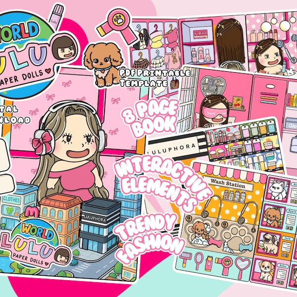 LuluPaperDolls - Etsy