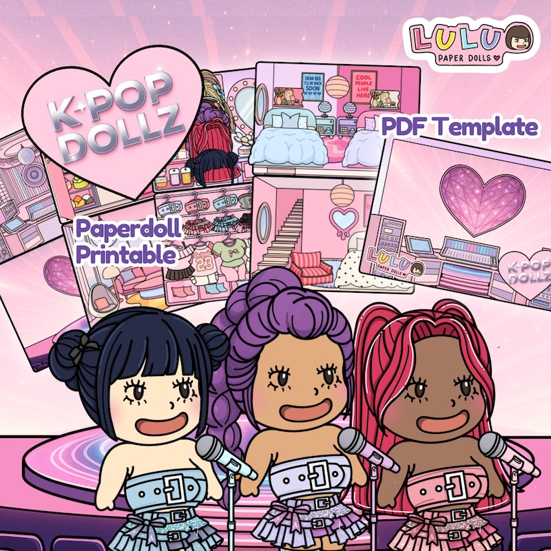 Paper Doll Rumi - Etsy