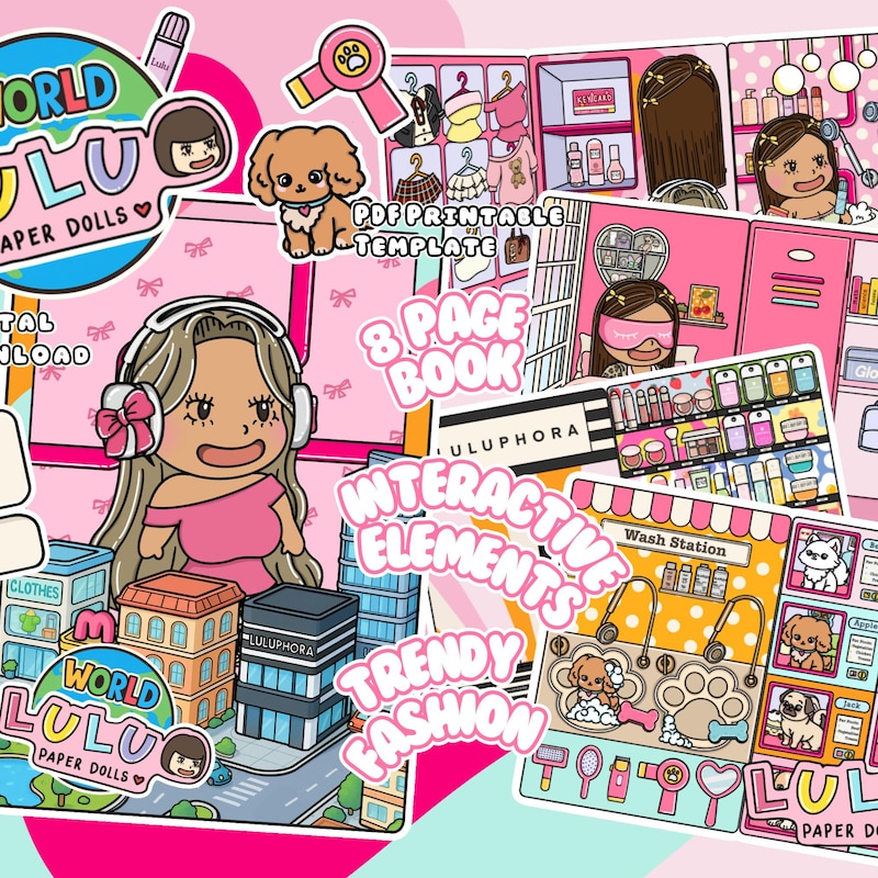 Paper Dolls - Etsy