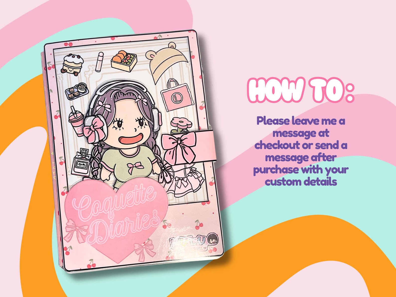 Handmade Custom Lulu Paper Doll Premade Book ANY STYLE - Etsy