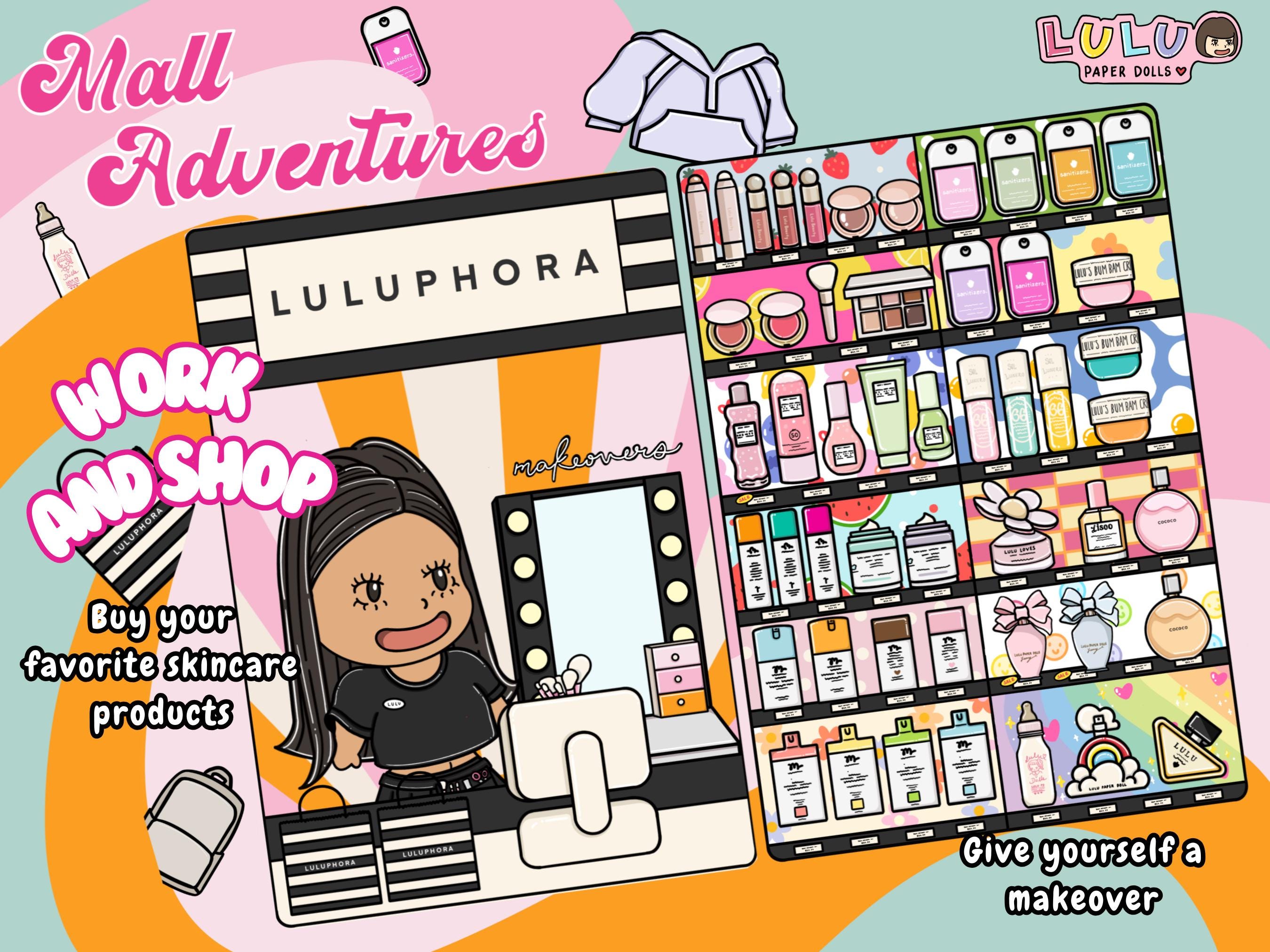 Mall Adventures Paper Doll Busy Book: Preppy Fashion (PDF Download) - Etsy
