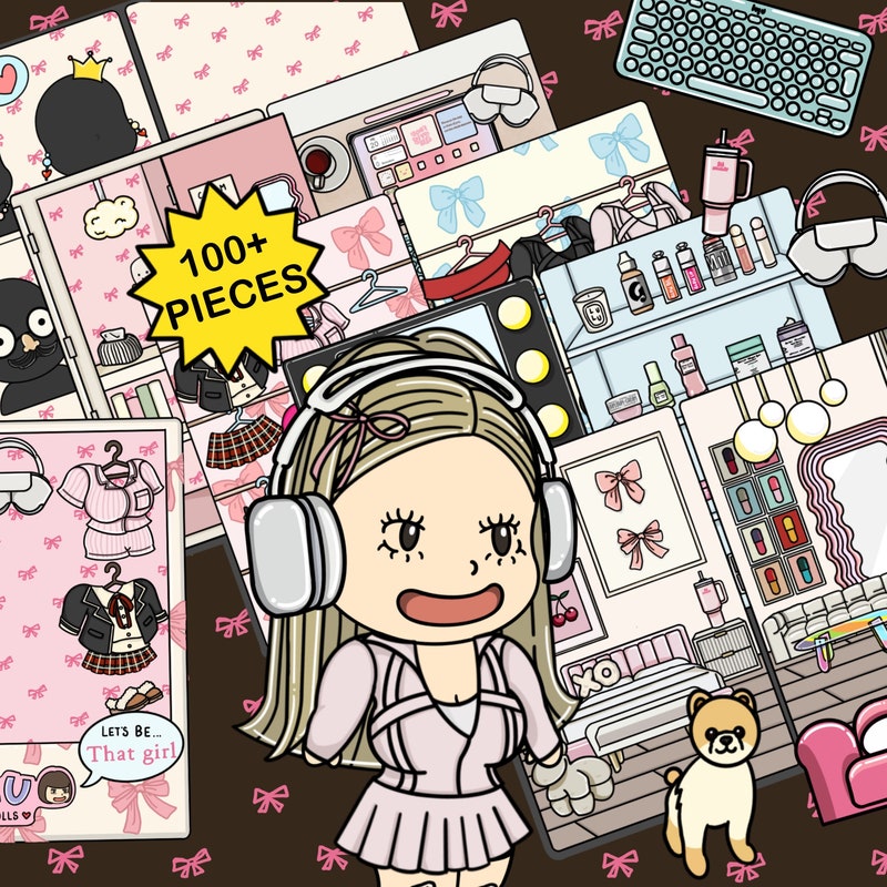 Roblox Paper Doll Template - Etsy