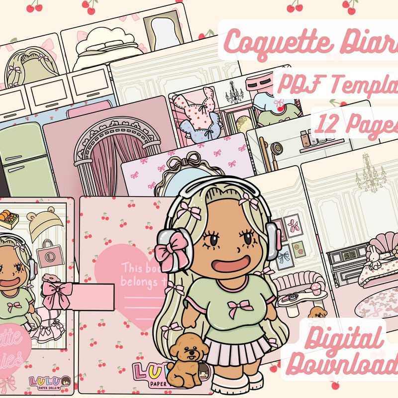 Coquette Busy Book - Etsy UK
