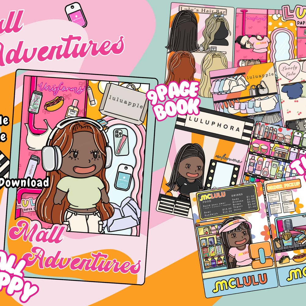 LuluPaperDolls - Etsy