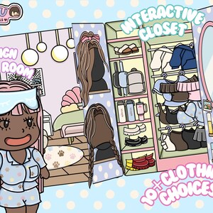 Pet Shop Paper Doll: Printable Busy Book for Kids (PDF Download) - Etsy