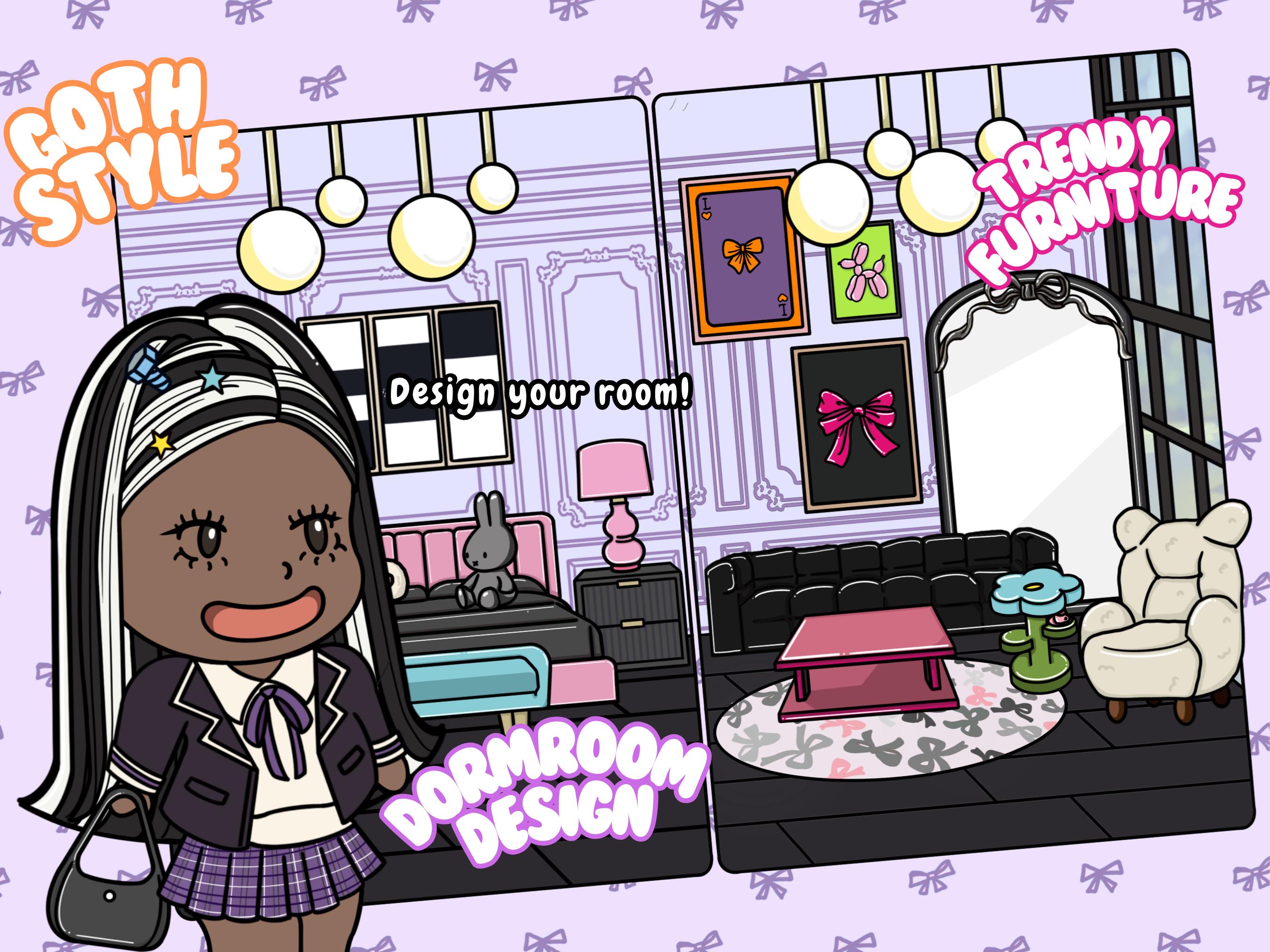 Black Girl Boo Dairies Paper Doll House Book Printable Template PDF ...