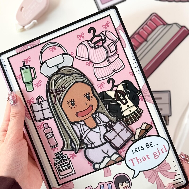 Paper Lulu Doll - Etsy