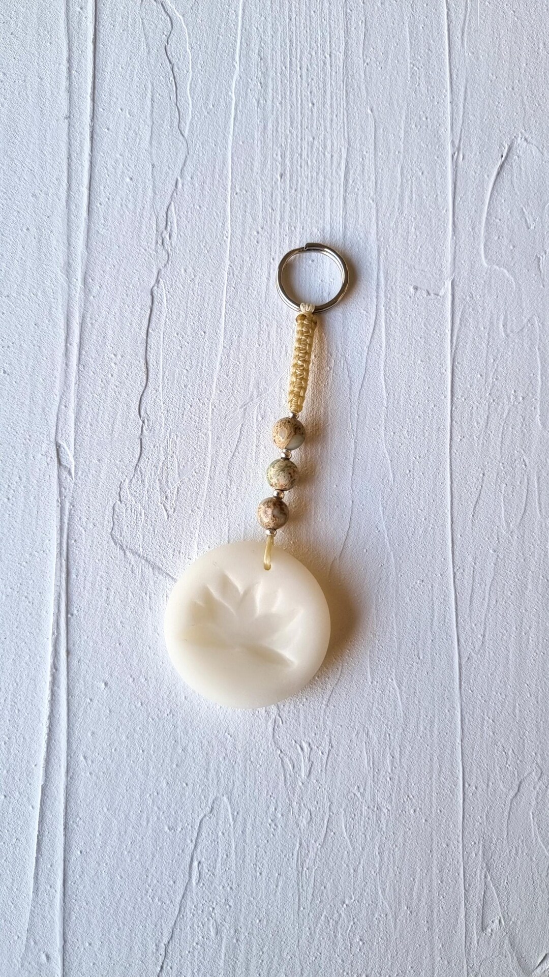 Lotus Flower Key Holder, Lotus Keychain, Flower Lover Gift Keychain ...