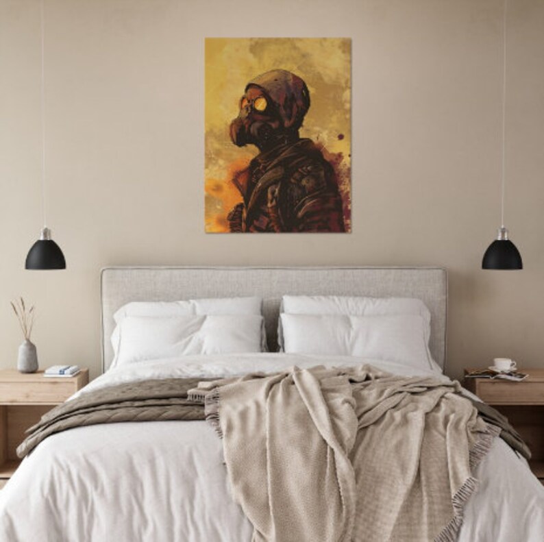 Fallout Poster Fallout TV Series Poster Art Fallout Gas Mask Video Game ...