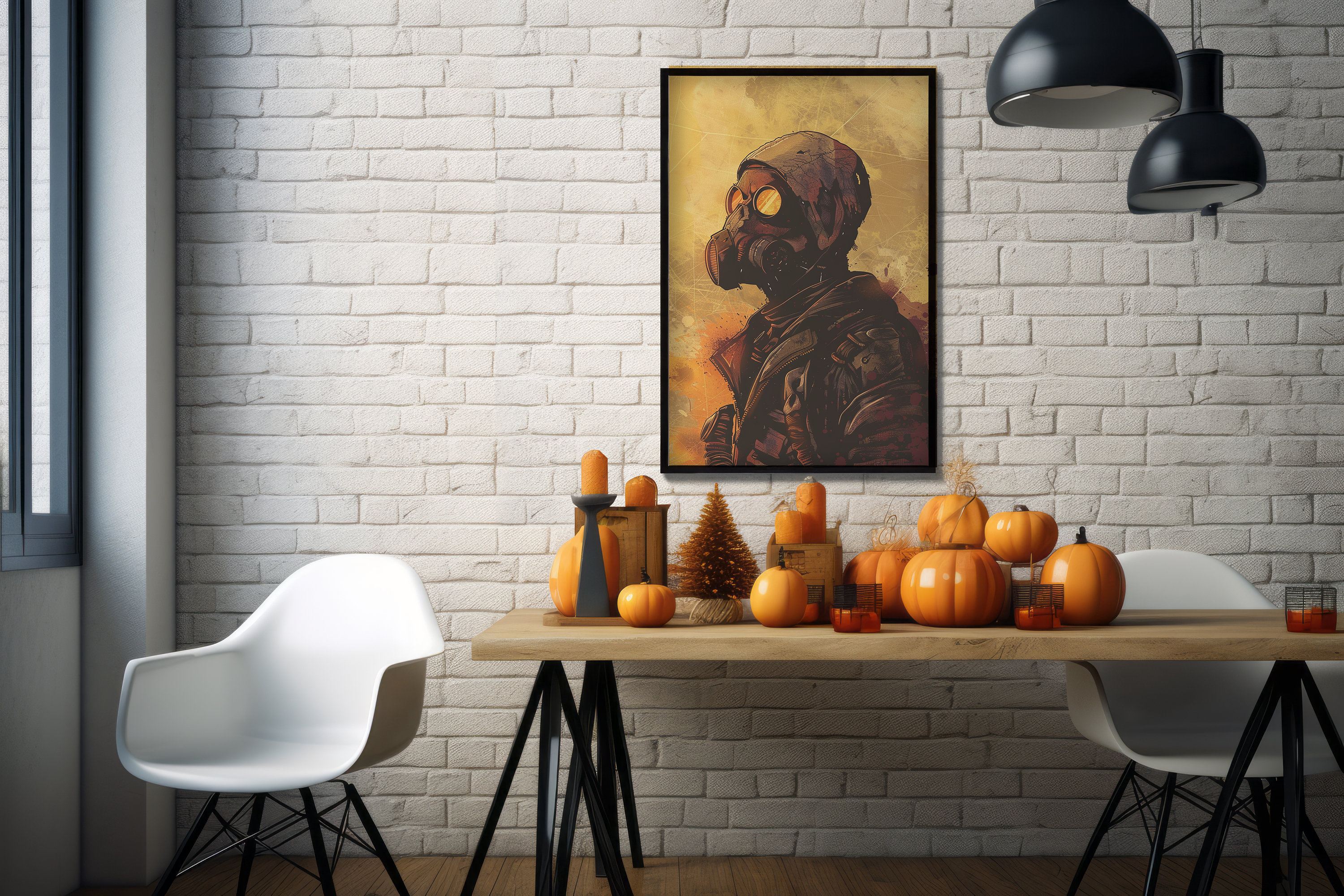 Fallout Poster Fallout TV Series Poster Art Fallout Gas Mask Video Game ...