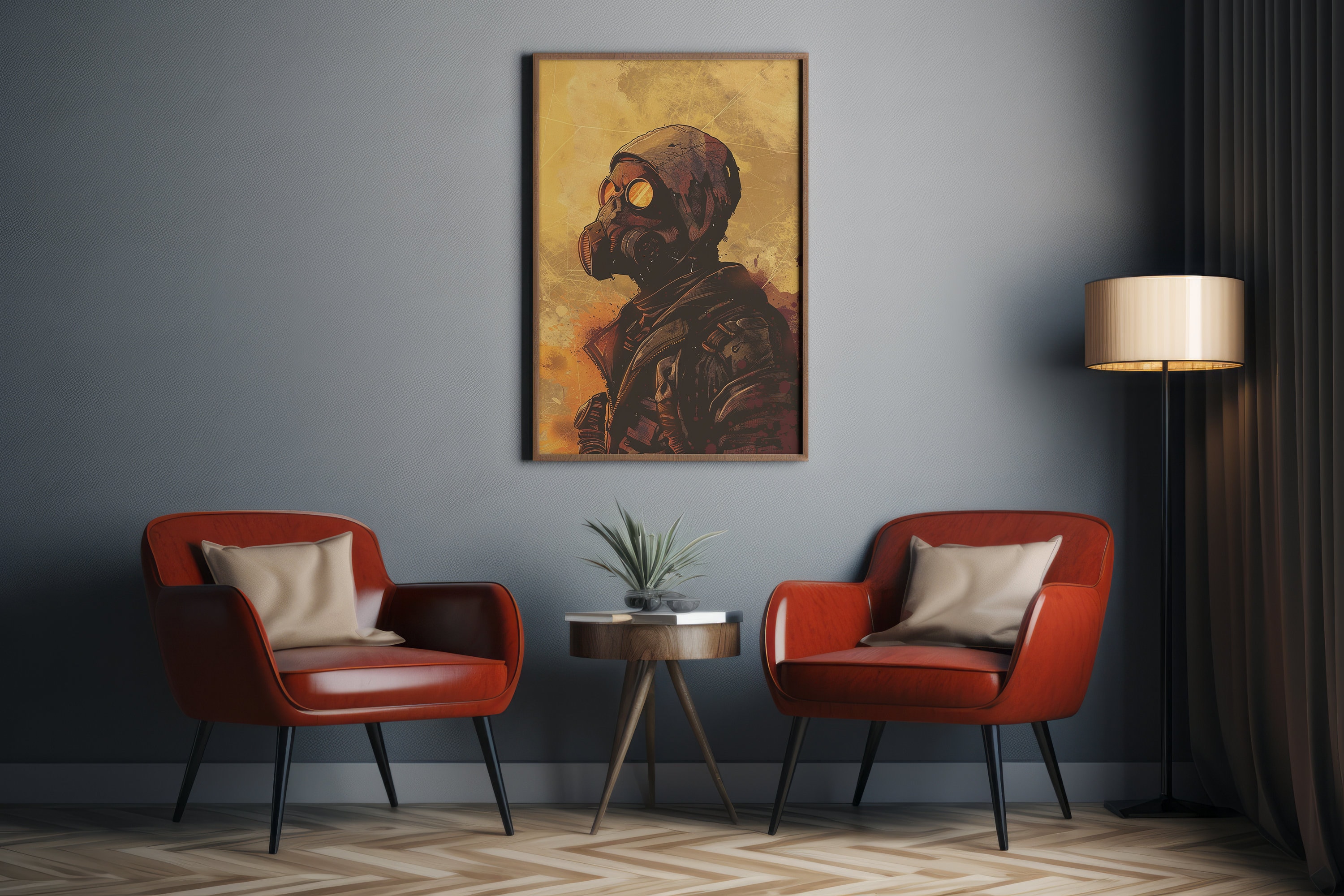 Fallout Poster Fallout TV Series Poster Art Fallout Gas Mask Video Game ...