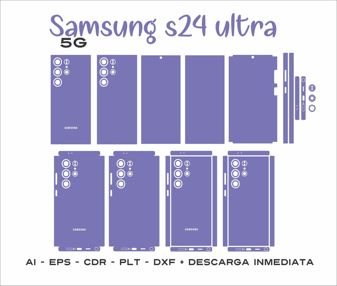 Cutting Template Samsung S24 Ultra 5g Skin Template - Etsy