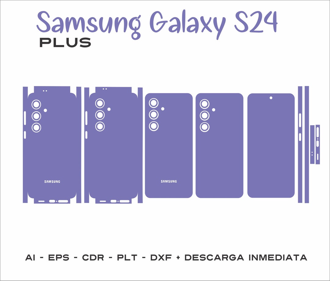 Cutting Template Samsung S24 PLUS Skin Template - Etsy