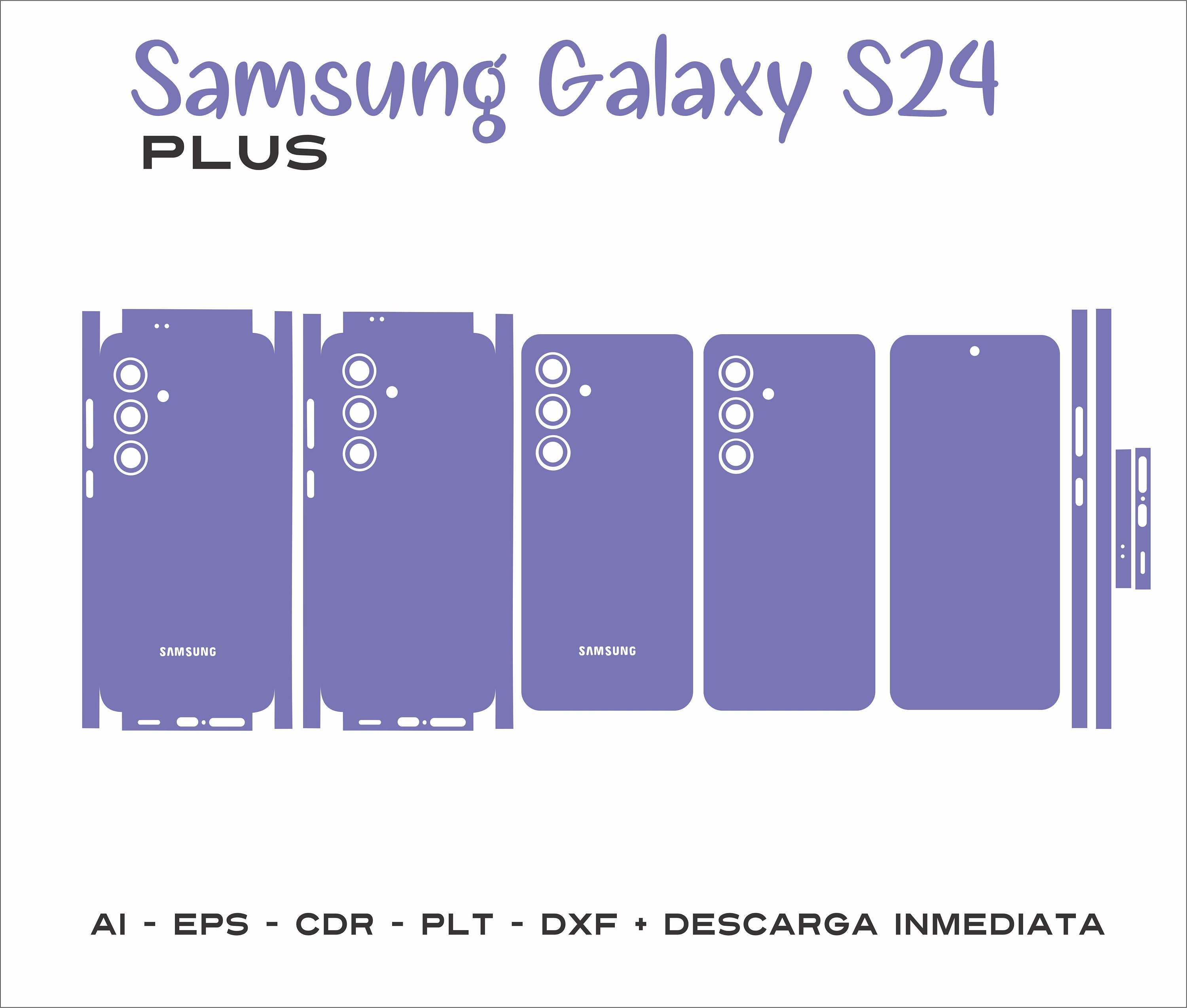 Cutting Template Samsung S24 PLUS Skin Template - Etsy