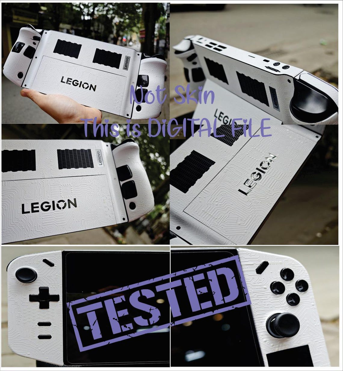 Skin Cut Template Lenovo Legion Go 2023 Vector SVG Cutting Template - Etsy