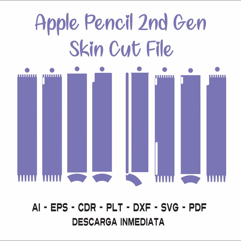 Apple Pencil Template - Etsy