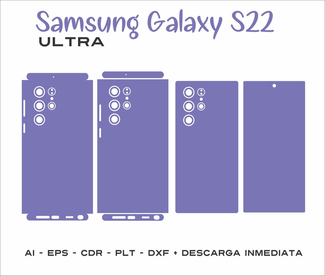 Cutting Template Samsung S22 Ultra Skin Template - Etsy