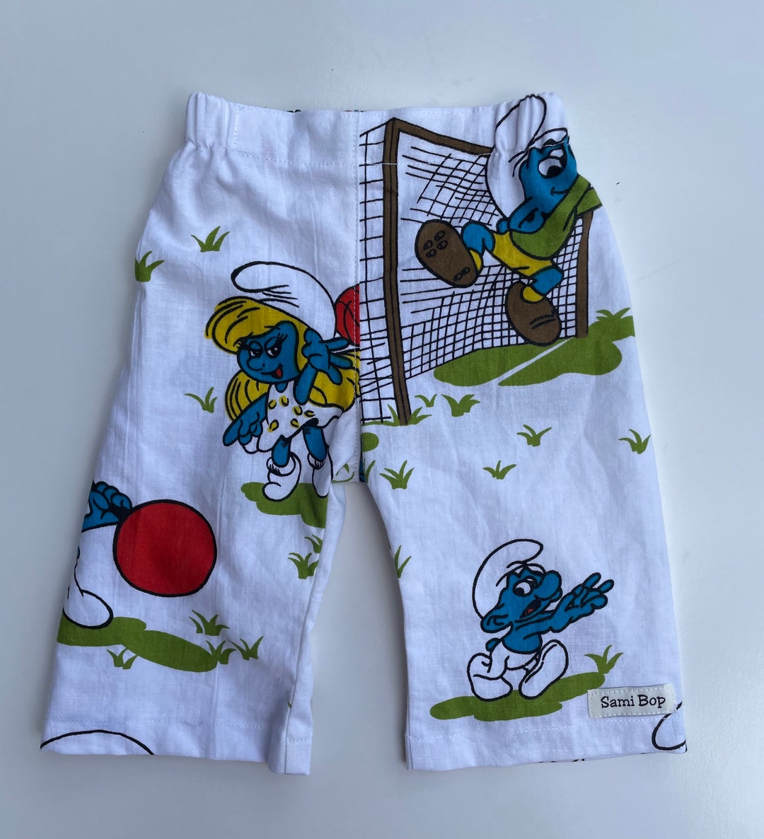 SMURFS Cotton Vintage Pants - Size 00-5 - Etsy