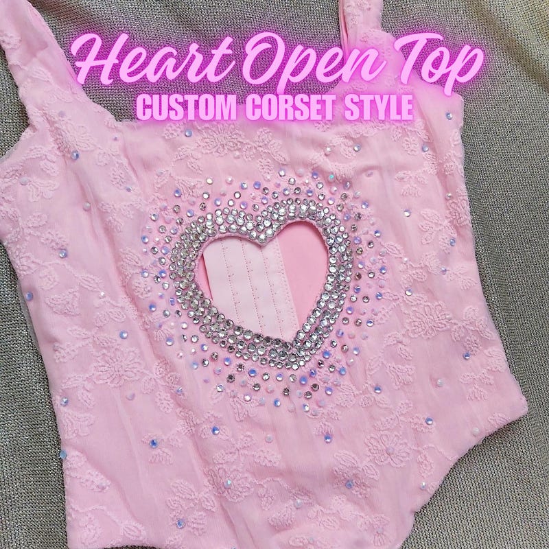 Heart Corset Sabrina Carpenter - Etsy