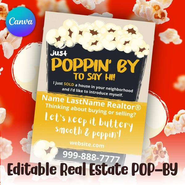 Realtor Pop Bys - Etsy