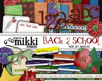 School Scrapbook - Etsy