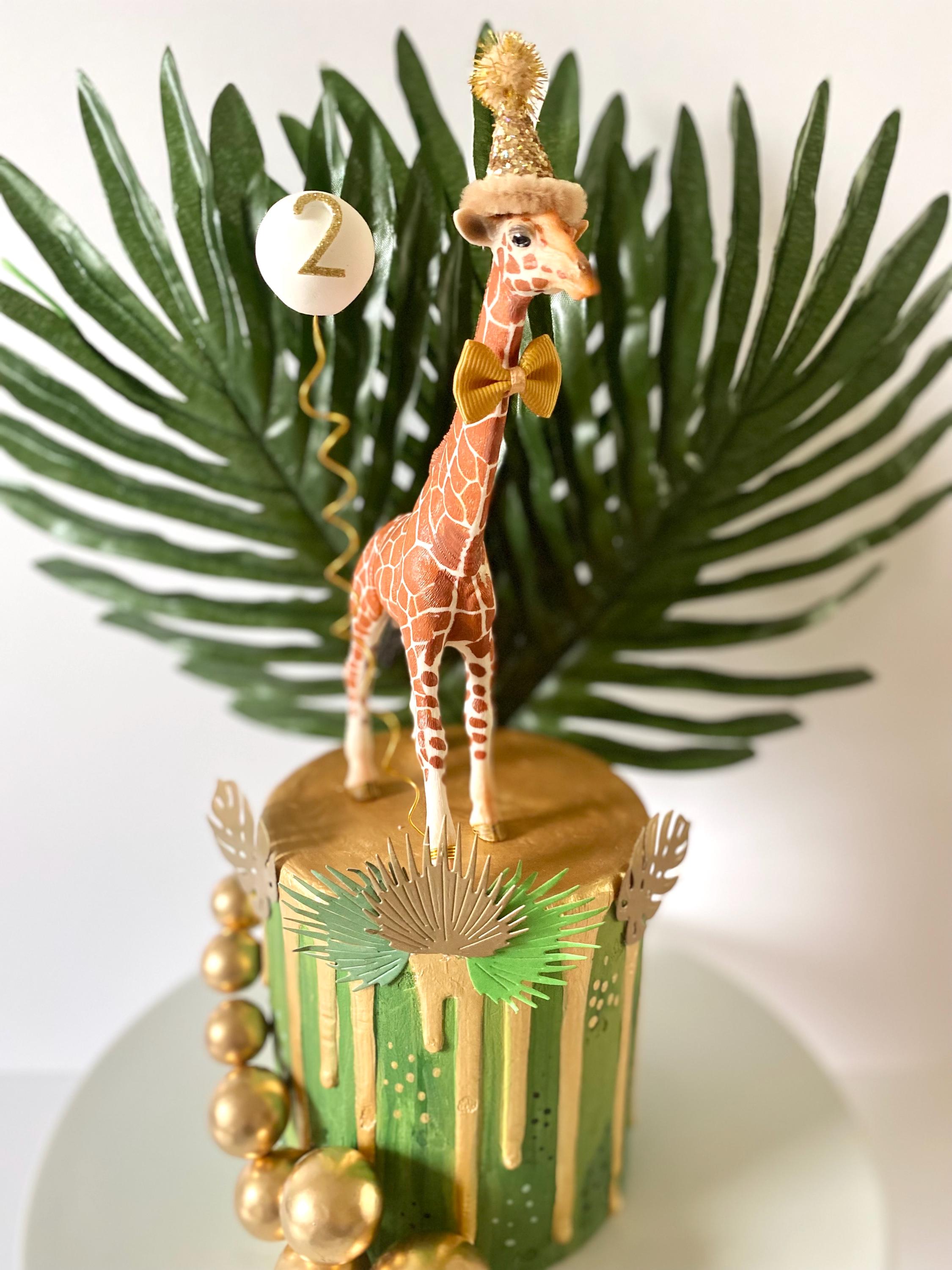 Giraffe Cake Topper, Safari Cake Topper, Safari Theme Party, Safari ...