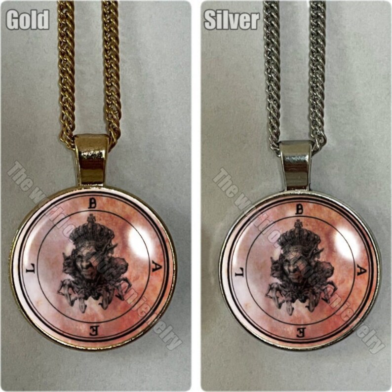 Bael Necklace, Jewelry, Sigil, Angel, Demon, Archangel, Spiritual ...